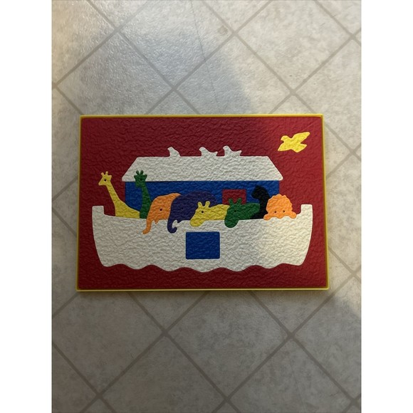 lauri | Toys | Lauri Noahs Ark Puzzle Crepe Foam Vintage Puzzle | Poshmark